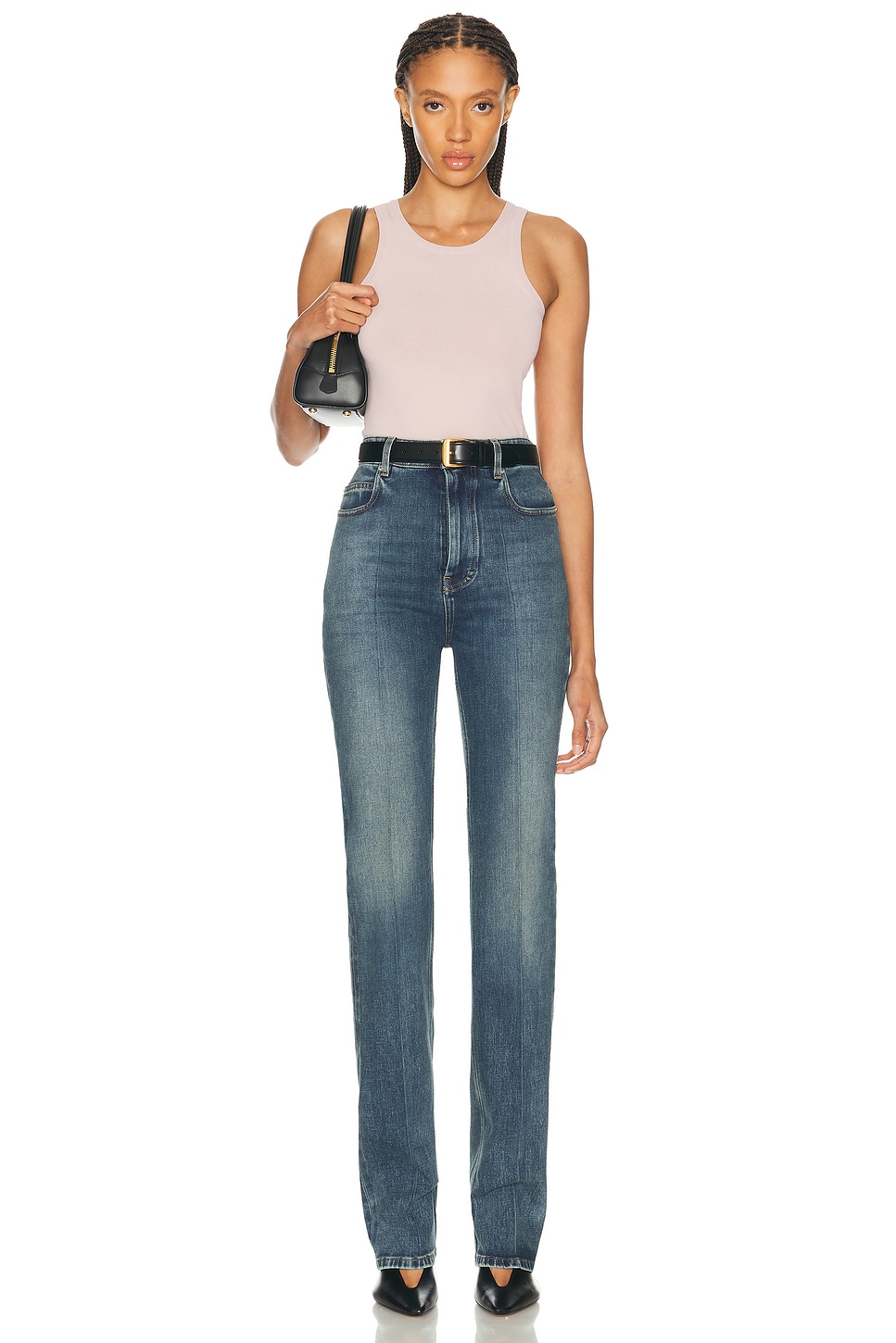 BALENCIAGA Balenciaga Racer Back Tank Top